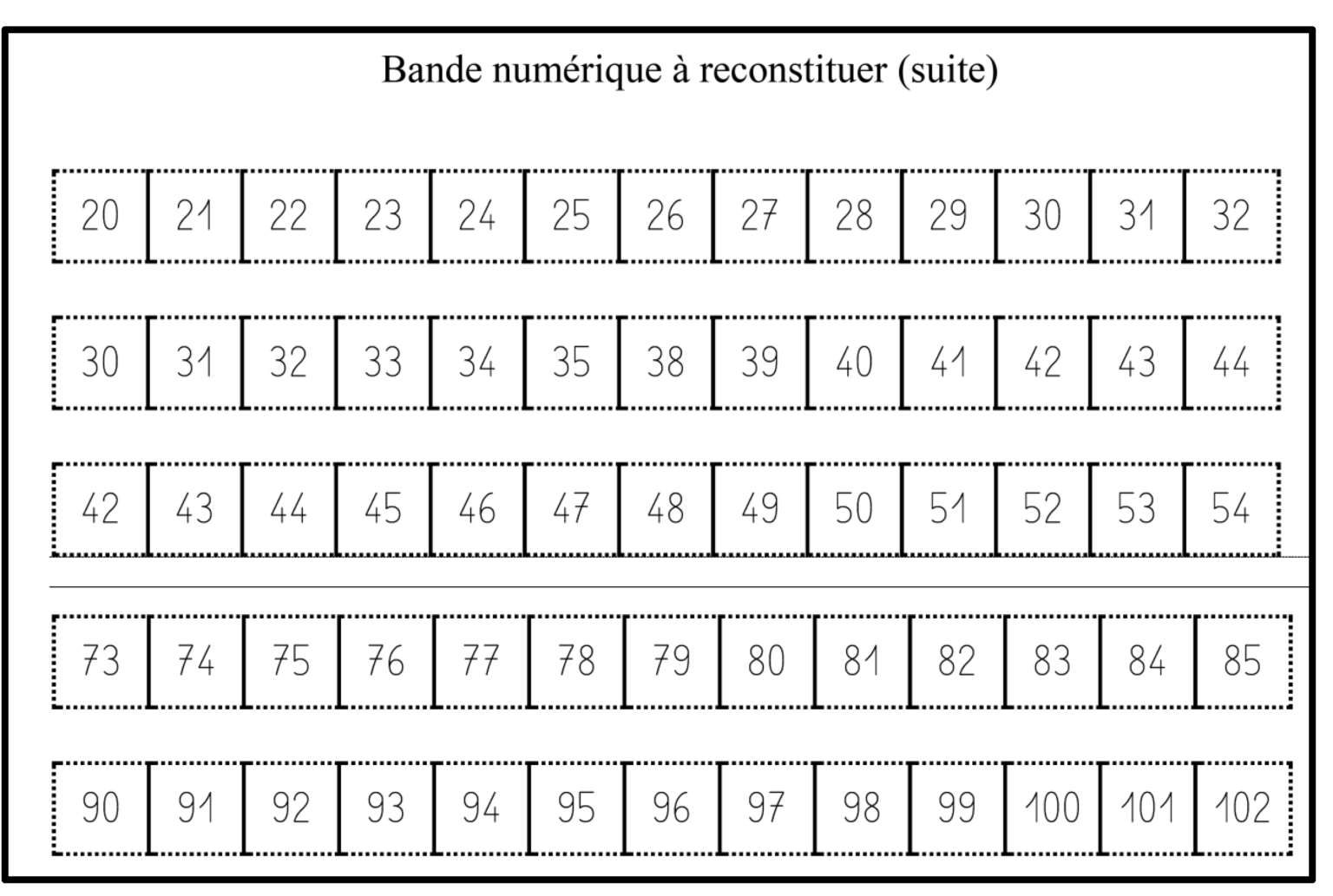 Découverte et initiation en numération - Mon Petit CP Pas à pas