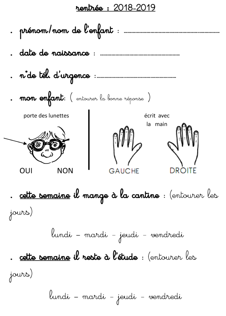 Ce qu'il faut préparer pour la rentrée - Mon Petit CP Pas à pas